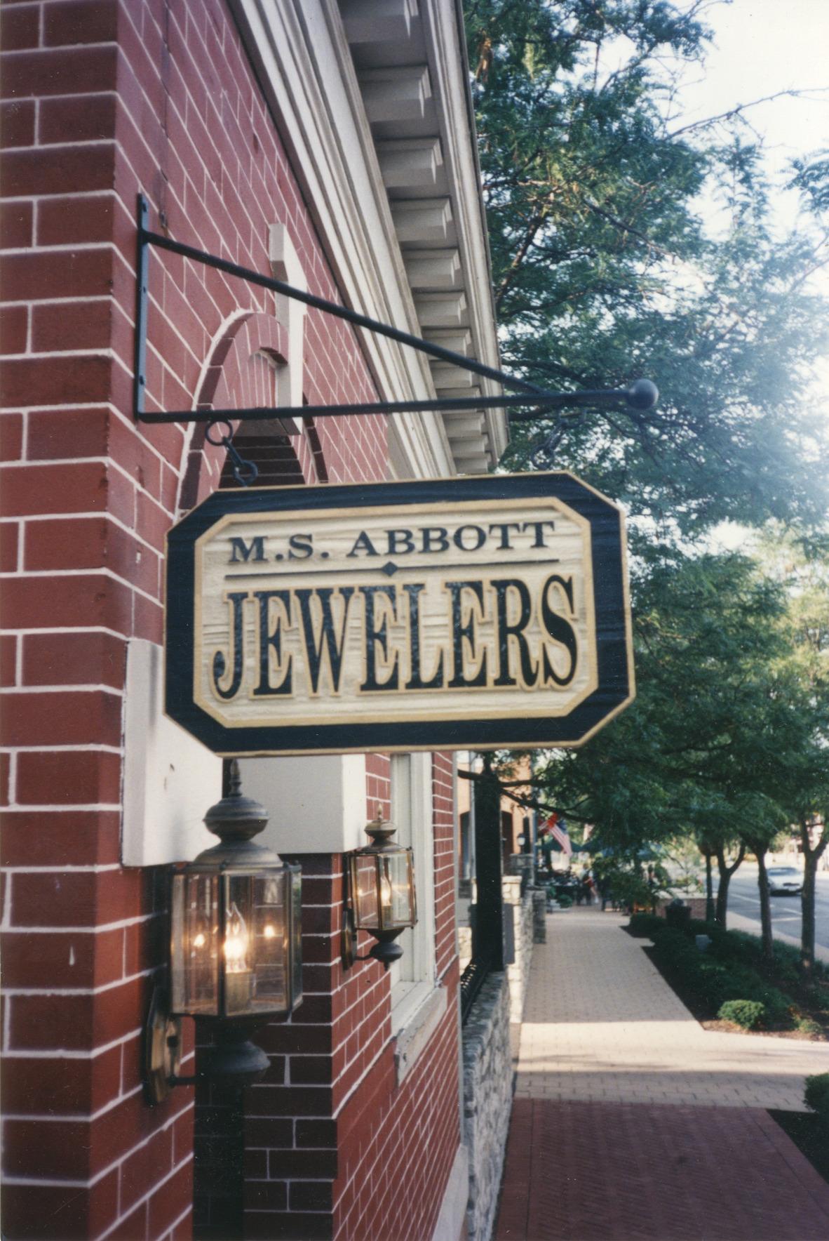 M.S. Abbott Jewelers Building and Signs | Worthington Memory